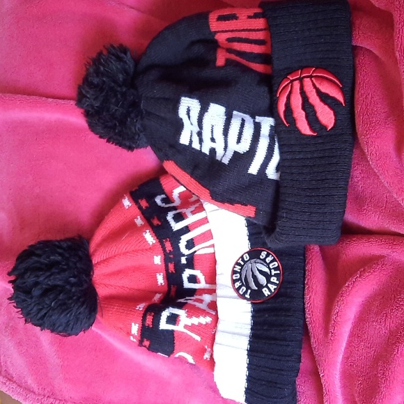 NBA/Adidas | Accessories | 2 Toronto Raptors Toques | Poshmark